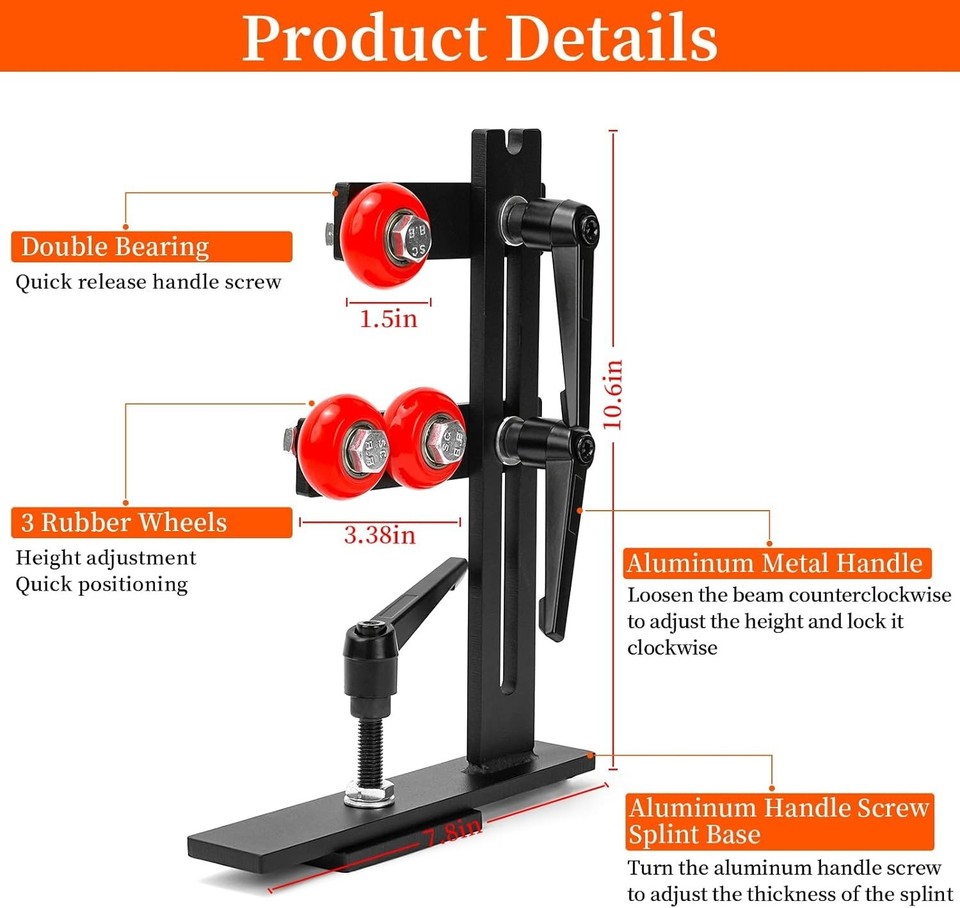 Wood Lathe Steady Rest, L Shape Woodworking Steady Rest, Lathe Tool ...