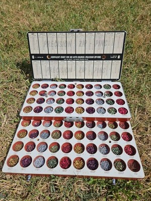 Vintage Locksmith Kit Zipco Lock pin assortment, Box organizer super ...