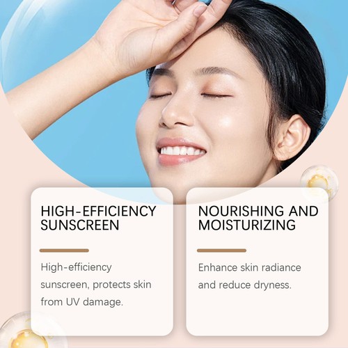 BB Blur Tinted Moisturizer SPF 30，Full Coverage Light-Medium Primer 30g ...