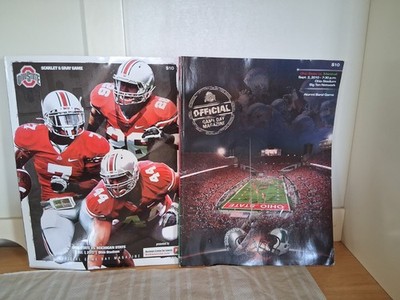 2010 & 2011 Ohio State Official game Day Magazines-Football-Sports-Used ...