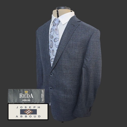 JOSEPH ABBOUD Unconstructed Sport Coat Casual Jacket Reda Super 110s ...