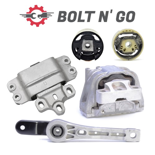 5PCS Engine Motor, Trans & Torque Strut Mount Fits Volkswagen Passat 12 ...