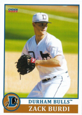 2023 Durham Bulls Zack Burdi Tampa Bay Rays | eBay