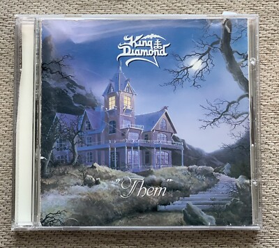 KING DIAMOND "THEM" CD 1988 w/ bonus track Roadrunner RRD 9550 rare oop ...