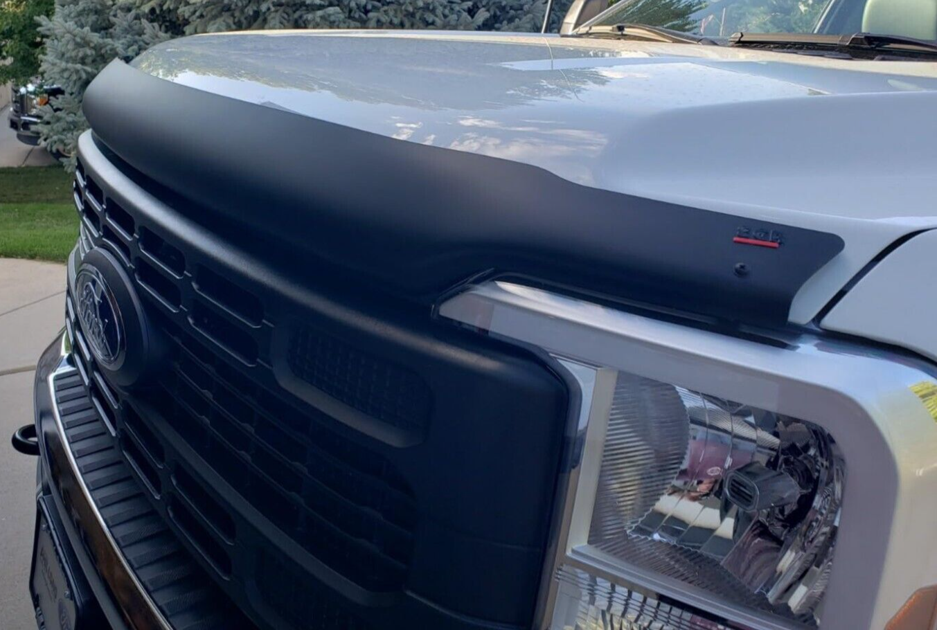 EGR Matte Black Hood Protector Bug Shield Deflector for 2023-2024 Ford ...