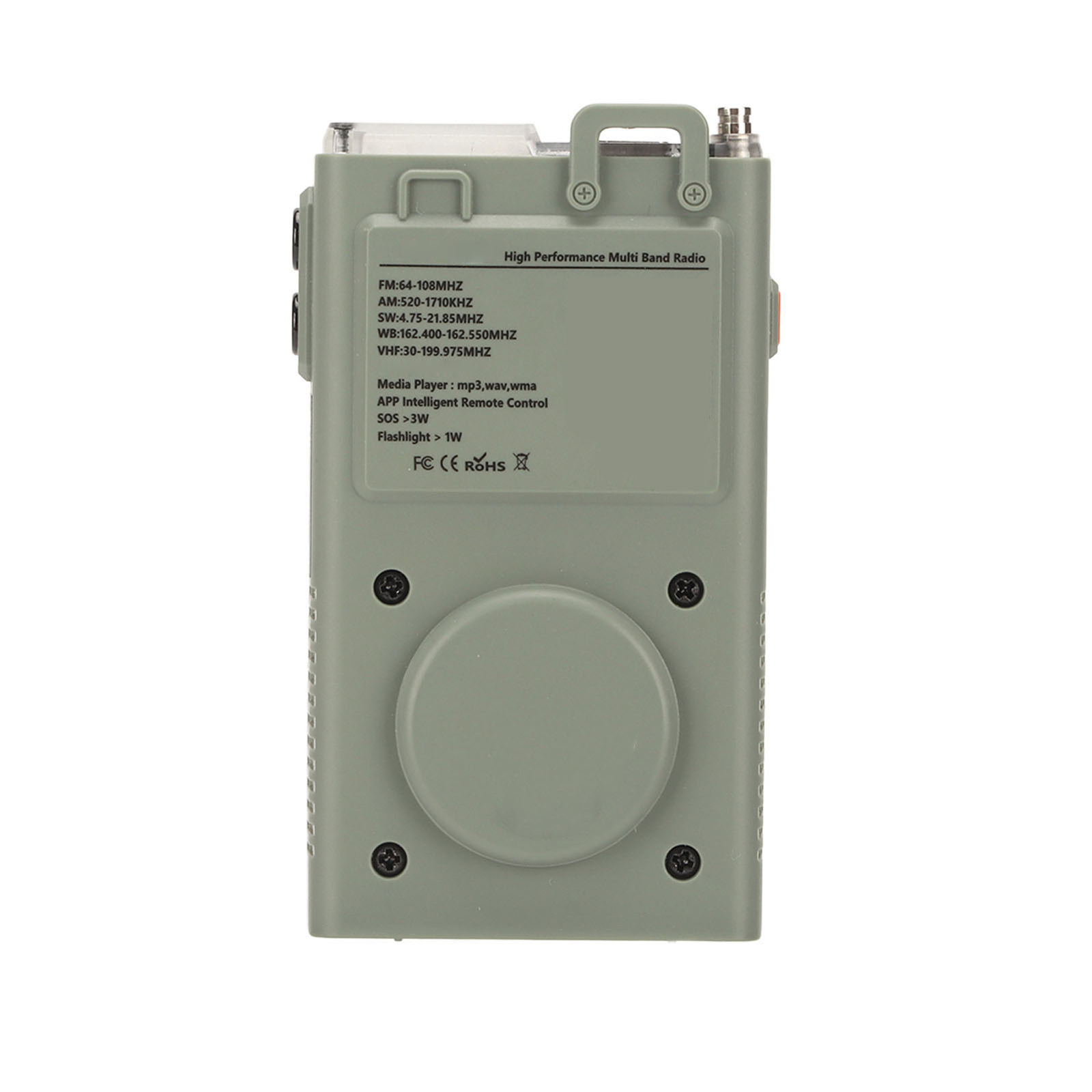 APP Control Shortwave Radio Portable Full Band FM VHF AM SW WB Receiver ...