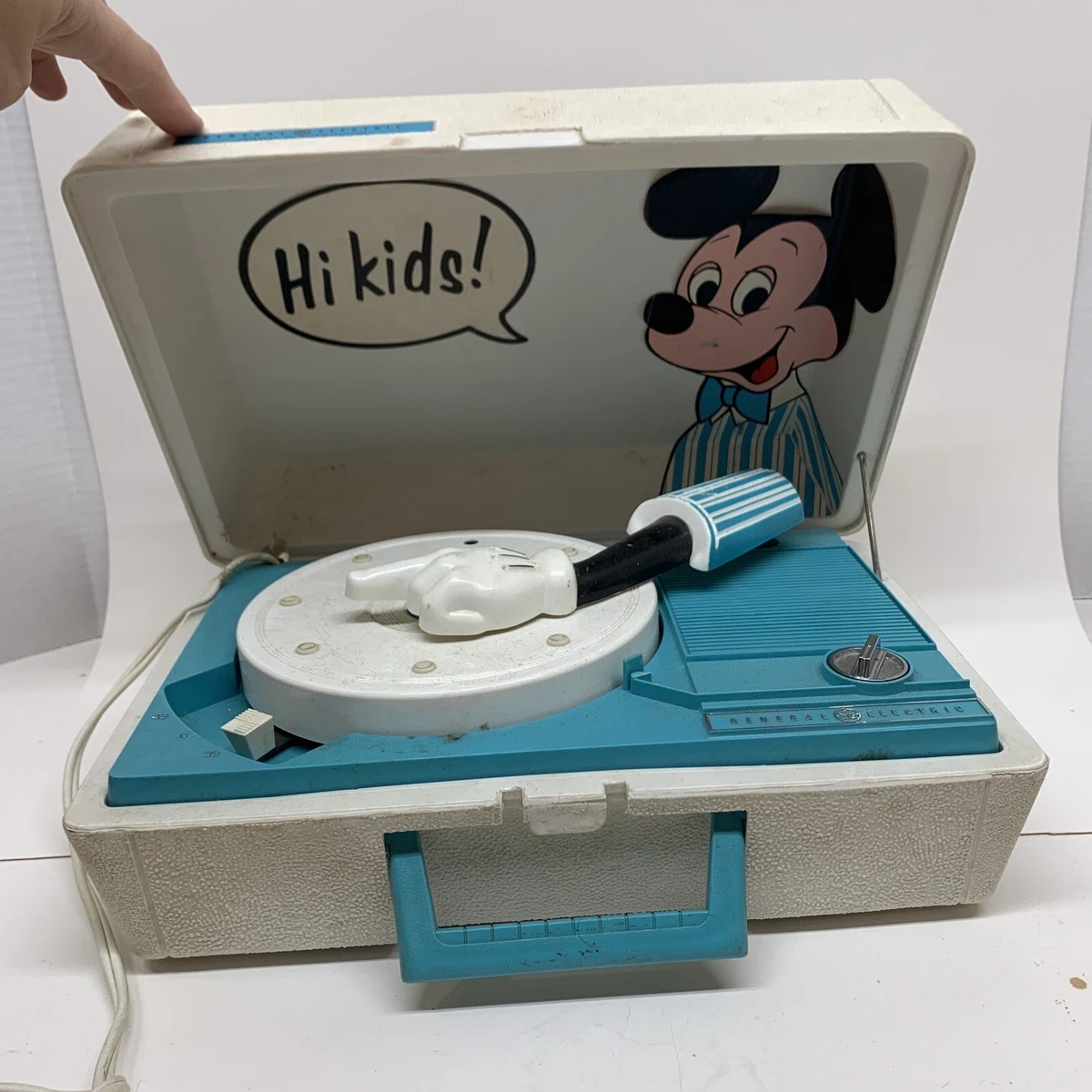 Mickey Mouse Record Player 1970s