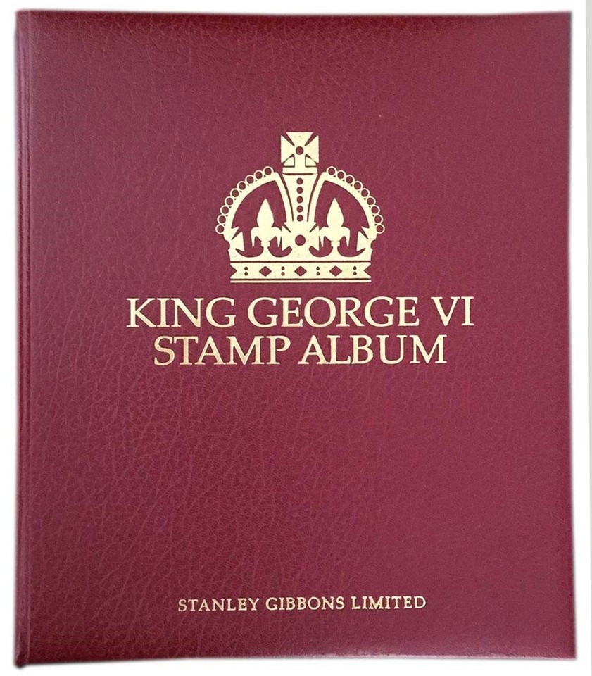 Stanley Gibbons King George VI Great Britain 6 Stamp Album Set 1936 ...