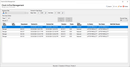 Time Tracking Software for Employees - TimeDrop Time Clock Software | eBay