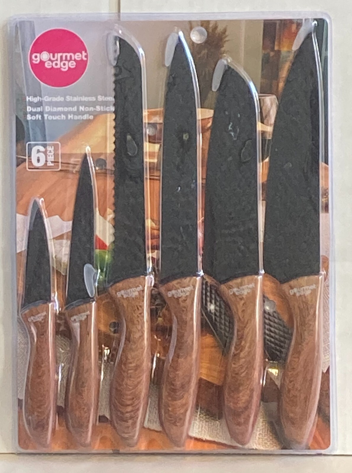 Gourmet Edge 6 pc Knife Set | eBay