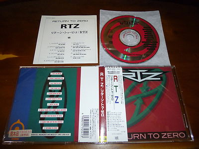 RTZ / Return To Zero JAPAN Boston WPCP-4541 1ST PRESS!!!!! *M | eBay