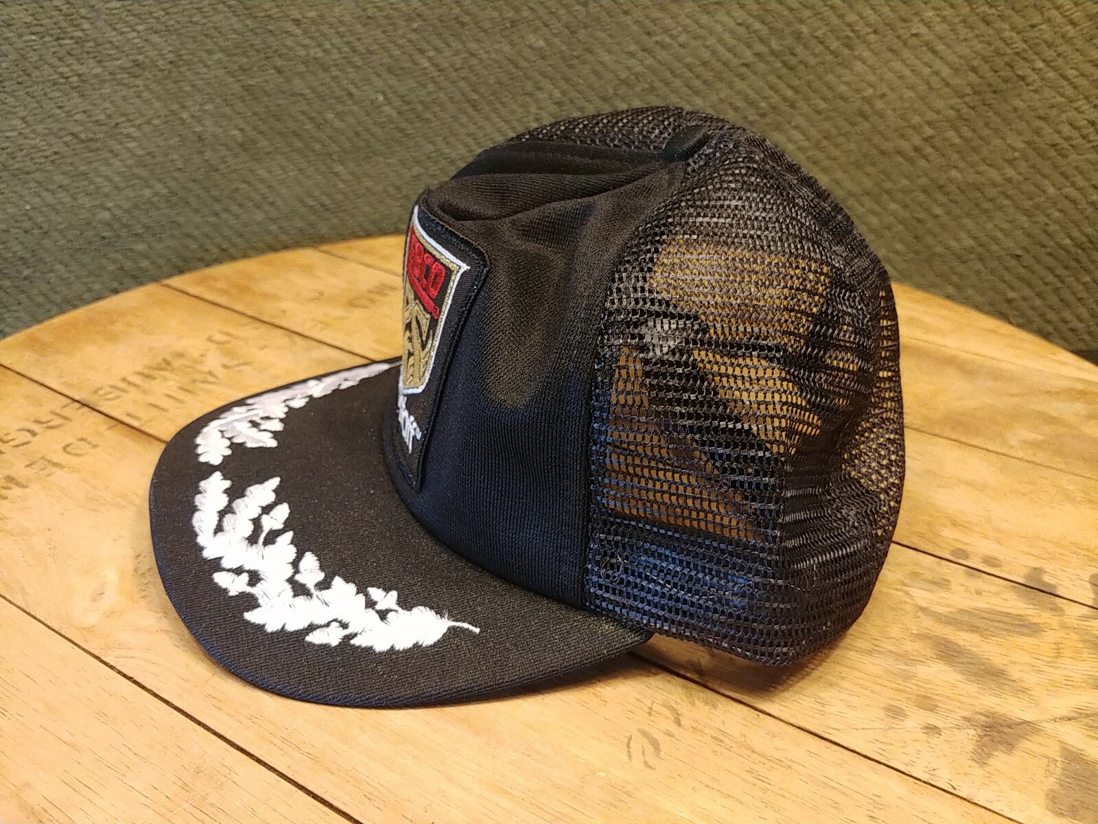 Vintage Zebco Pro Staff Nlack Snap Back Trucker Hat | eBay