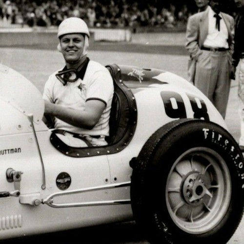 Indy 500 RPPC Postcard "1952 Troy Ruttman" Official Race Photo Unposted ...