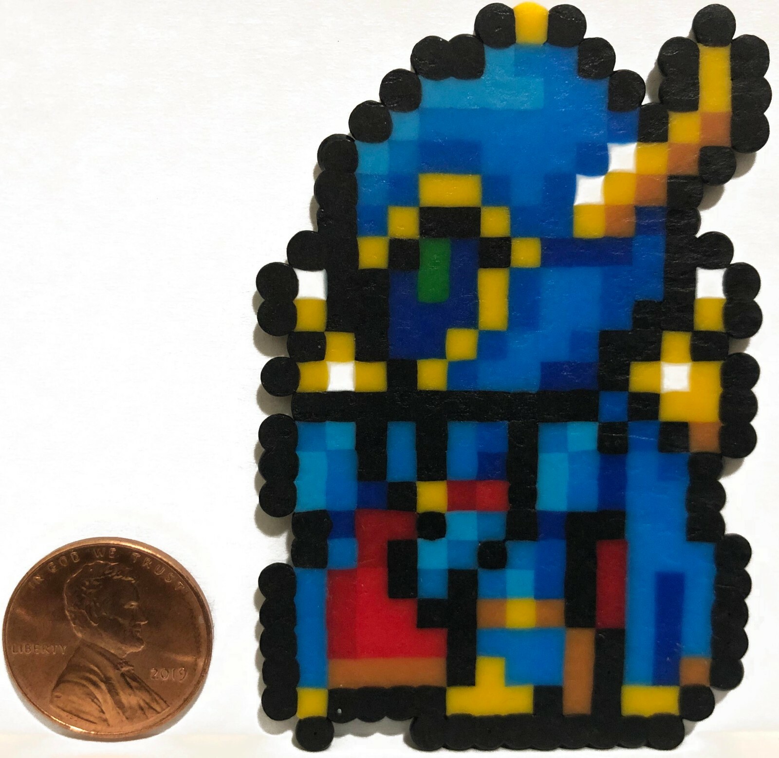 Golbez Final Fantasy IV FF4 Mini Bead Sprite Perler Artkal Pixel Art ...
