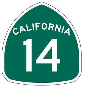California State Route 14 Sticker Decal R1001 Highway Sign Road Sign | eBay