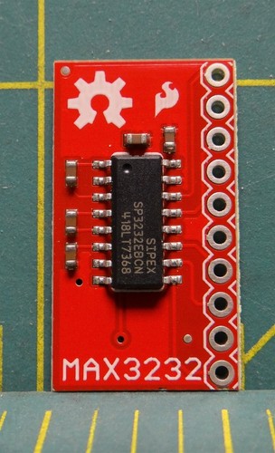 SparkFun RS232-to-TTL Breakout Board, SP3232EB (MAX3232), 3-5.5V, 10 ...