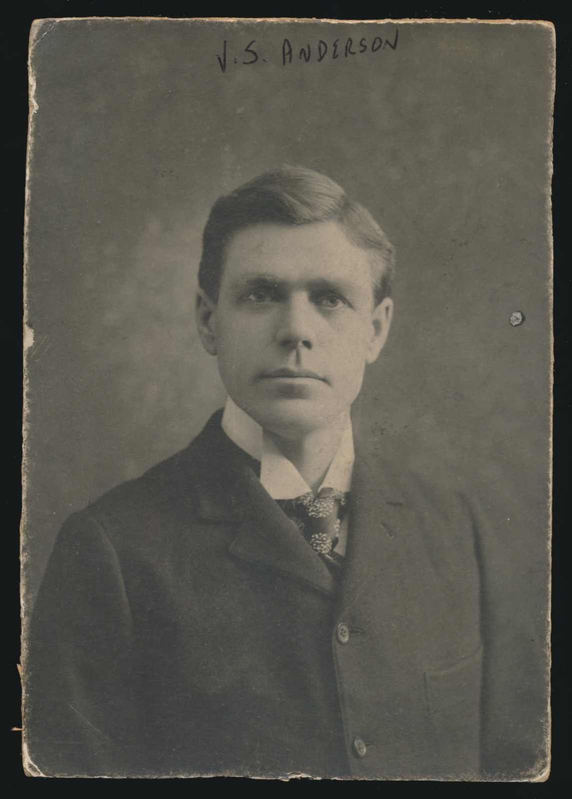 1889-90 Original Cabinet Photograph -VARNEY S. ANDERSON (N172 Old Judge ...