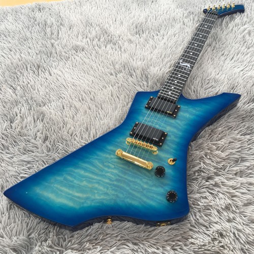 SnakeByte Bule Explorer Electric Guitar Mahogany Body & Neck Rosewood ...