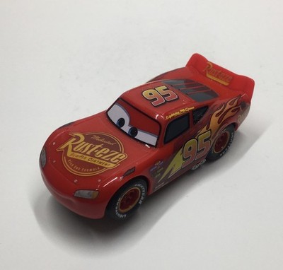 Pixar “Cars” #95 Rust•eze Lightning McQueen HO Set Slot Car RUNS! | eBay