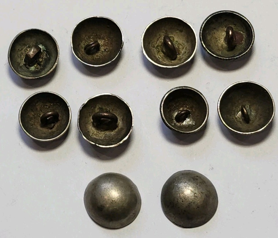 Lot Of 10 Native American Navajo Concho Buttons 2489 | eBay