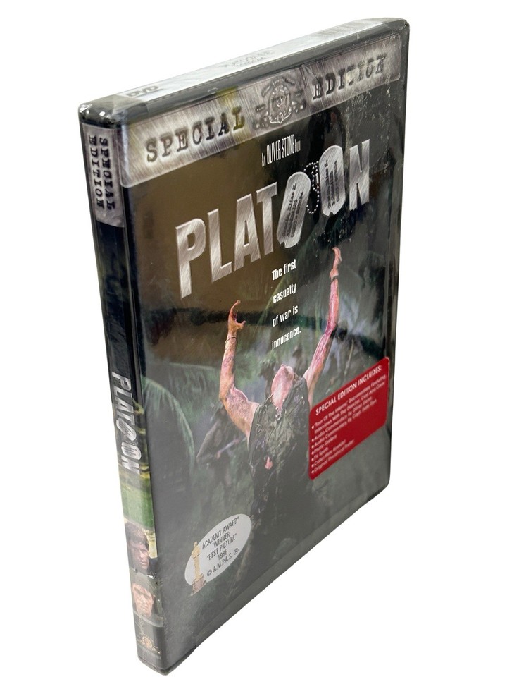 Platoon (DVD, 1986, Special Edition, Oliver Stone, Best Picture) New Sealed | eBay
