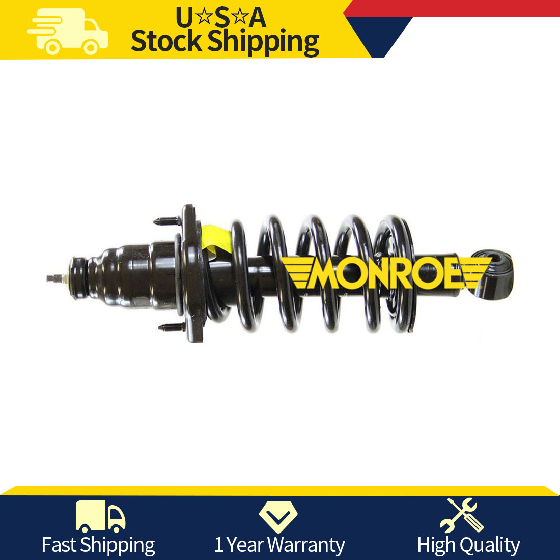 Monroe OEM Rear Right Struts For 2003-2011 Honda Element 2.4L with ...