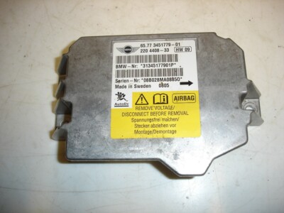 Mini cooper R56 airbag ecu control module 3451779 | eBay UK