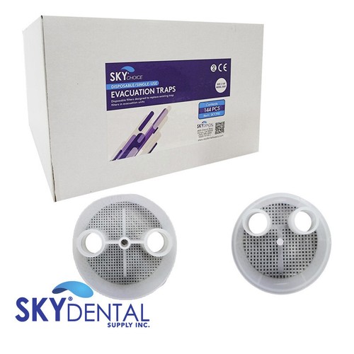 144x 5501 / 5503 Traps Dental Disposable Evacuation Suction for A-dec ...