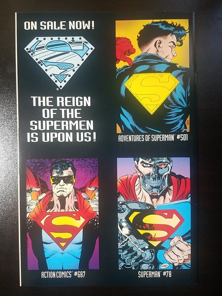 Superman: The Man of Steel #22 [Die-Cut Cover Edition] (Jun 1993, DC ...