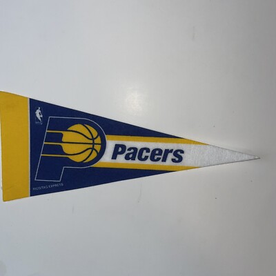 Indiana Pacers Vintage NBA Basketball Mini Pennant 9"x4 Felt Charlotte ...