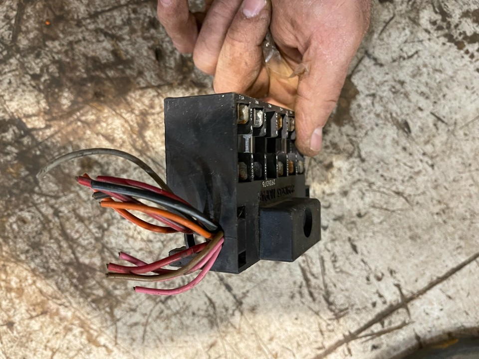 1968 dodge charger replacement fuse box b-body stock photo 69 rear all ...