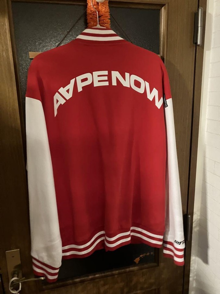 Excellent Used BAPE Men’s Jacket XL Authentic Rare Aape Now Stadium ...