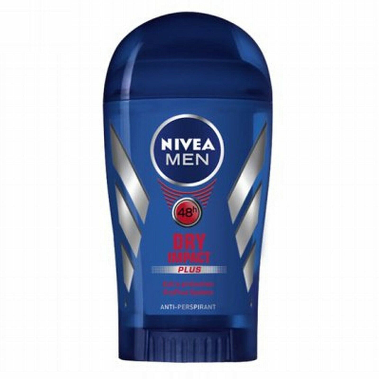 12x40ml Nivea for Men Dry Impact Stick Antiperspirant Deodorant Stick ...