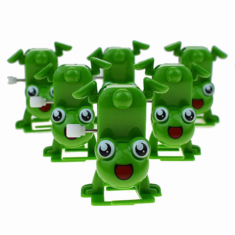 Frog Wind Up Toys Cartoon Frogs Handstand Walking Clockwork Toy For ...