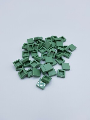 LEGO LOT 50 X TILE 1X1 SAND GREEN REF 3070 / 6223913 *NEUF* | eBay