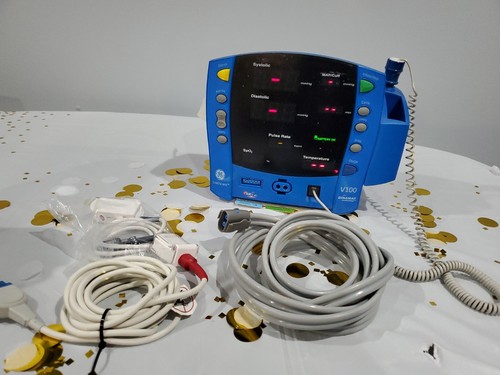 GE Dinamap Carescape V100 Patient Monitor NIBP Temp Massimo SpO2 | eBay