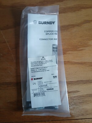 Burndy YSR3934FXLTCKITC Splice Reducer Kit with Heat Shrink 750 MCM to ...