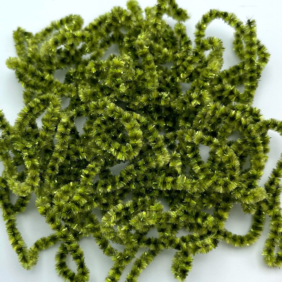 SPECKLED CRYSTAL CHENILLE - Hareline Fly Tying Variegated Material - 25 ...