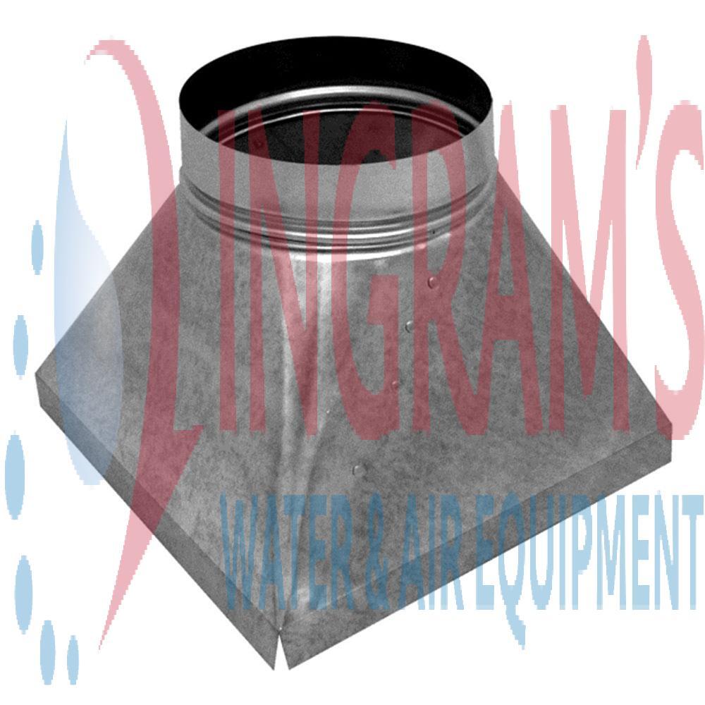 GPG-18-SR - 16" x 18" to 18" Goodman Square to Round Adapter | eBay