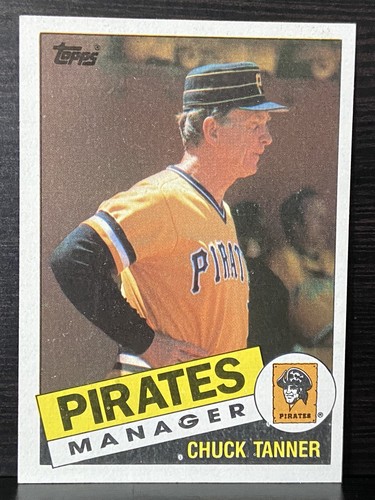 1985 Topps Baseball Card #268 Chuck Tanner Pirates Manager SR | eBay