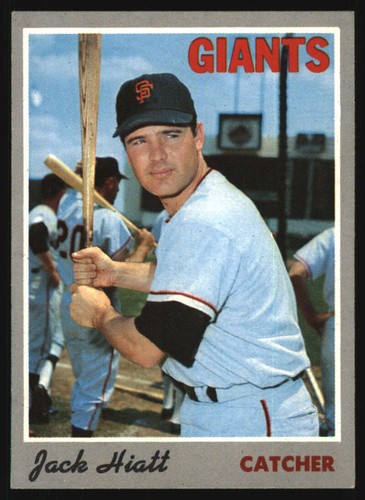 1970 Topps #13 Jack Hiatt EXMT/EXMT+ Giants 569327 | eBay