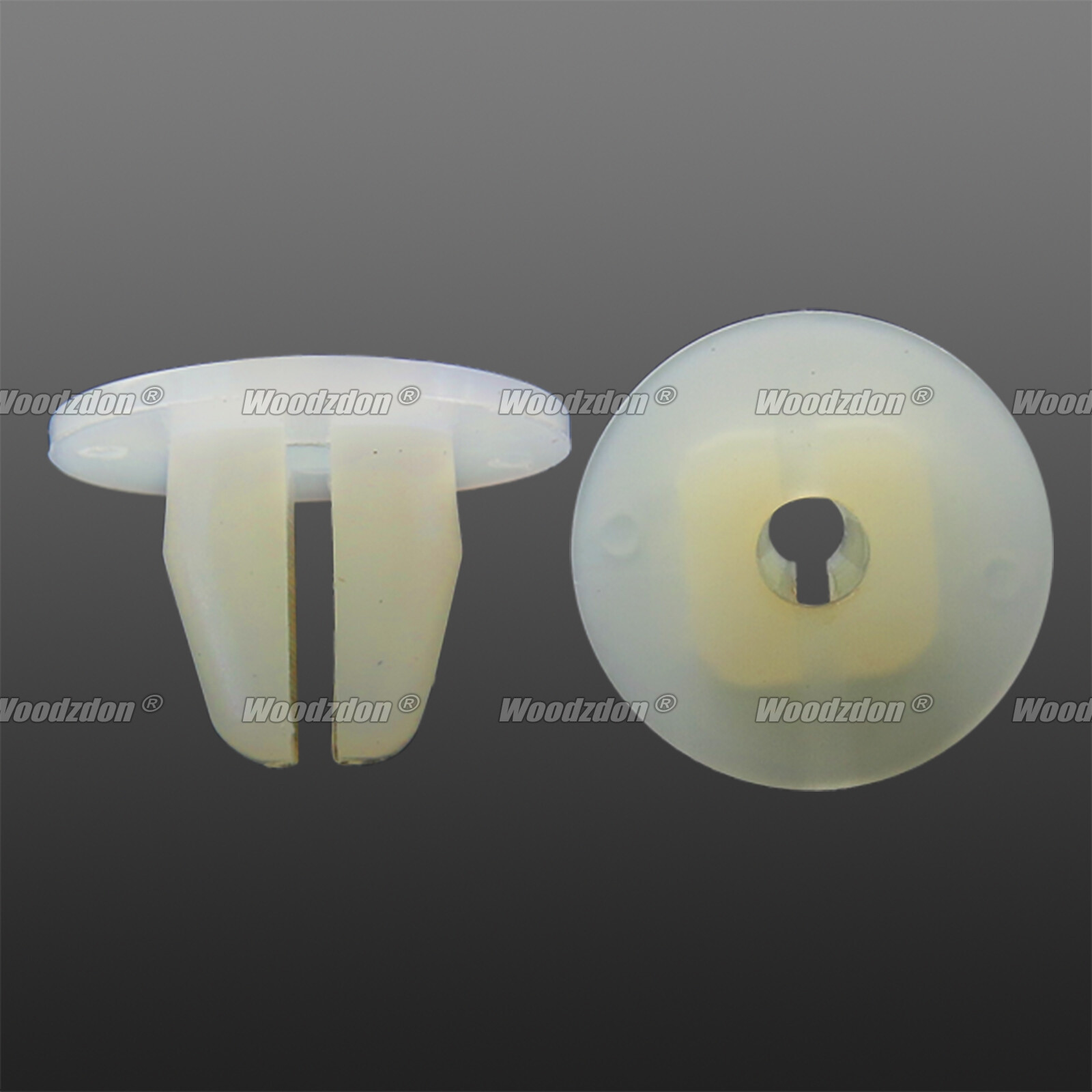 20 pc Rocker Molding Nylon Nut Mud Guard Grommet #10 Screw For Toyota ...