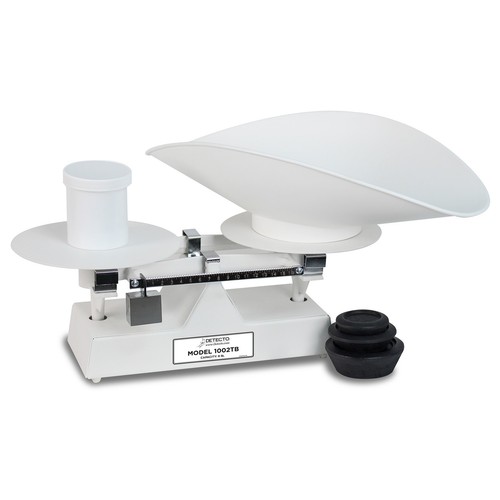 Detecto 1002TB Baked Enamel 8 Lb. Baker Dough Scale with Scoop ...