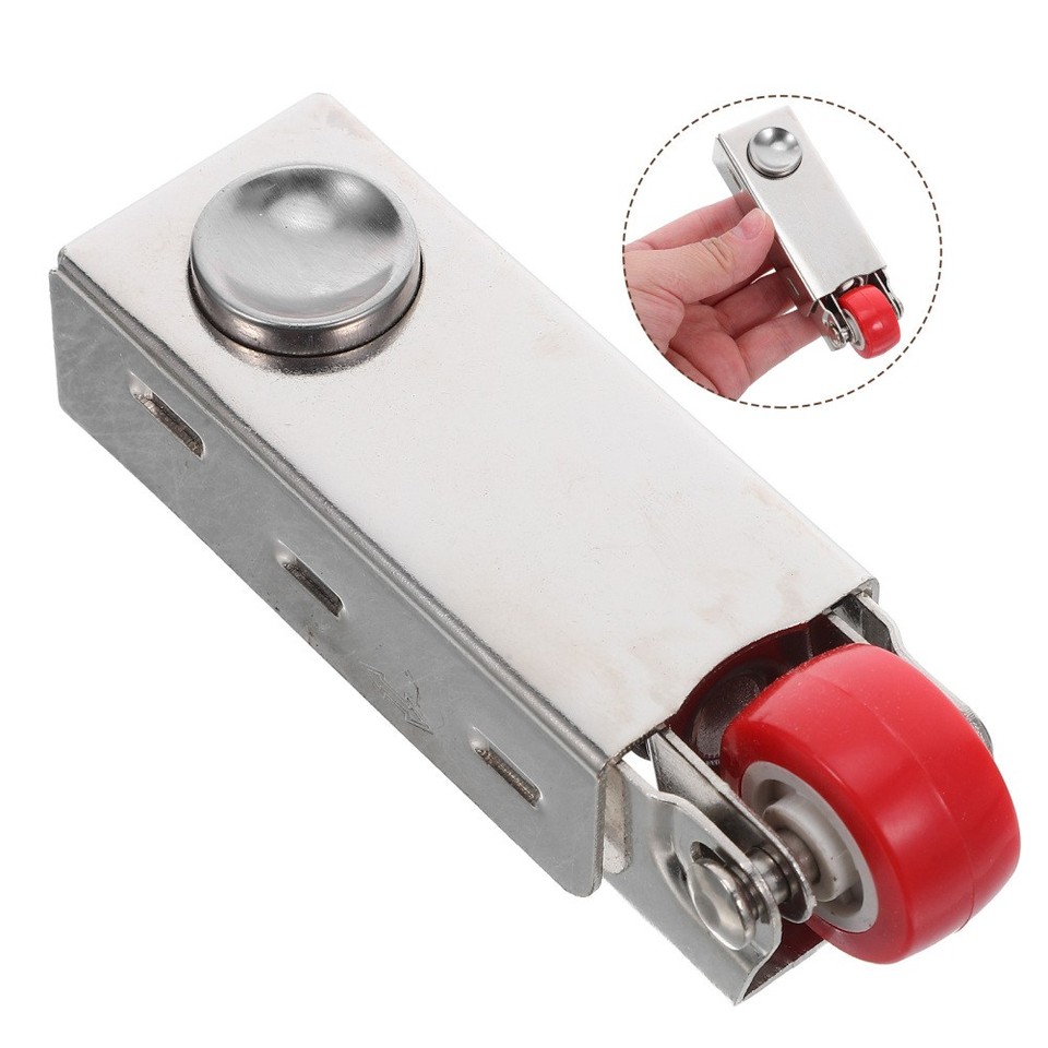 Sliding Door Bottom Wheel Steel Roller For Wardrobe Door Shock ...