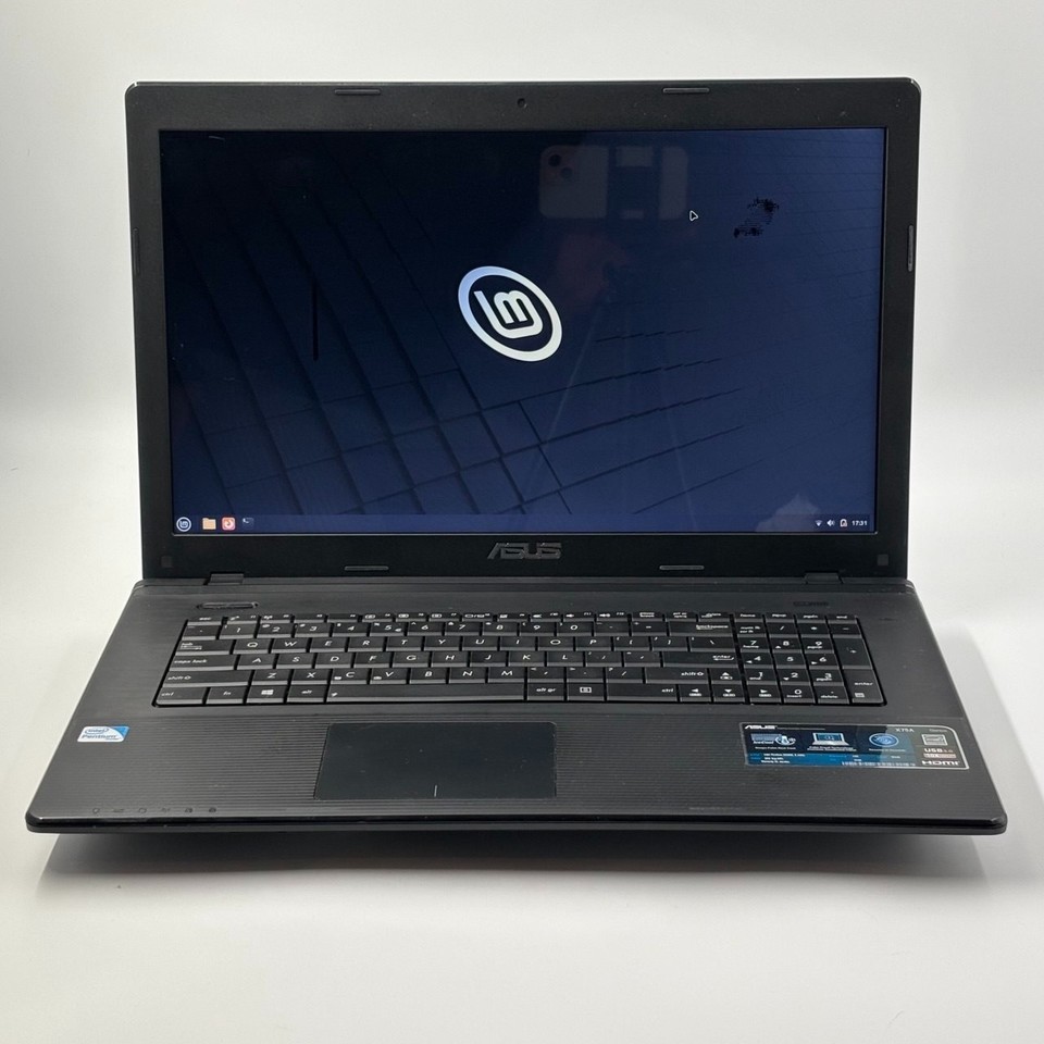 ASUS X75A Laptop Intel Pentium 2020M 2,4 GHz 8 GB RAM 500 GB HDD Linux ...