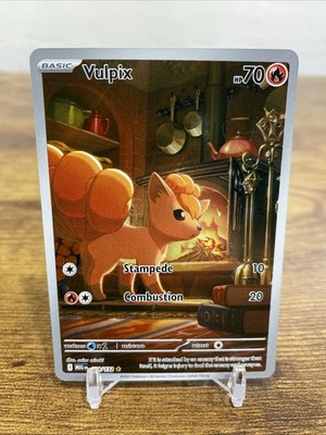 Vulpix Illustration Rare Pokemon Mega Evolution 138/132 Near Mint | eBay