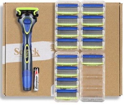 Schick Hydro Premium 5 Power Select 1 Razor Handle + 14 Refill ...