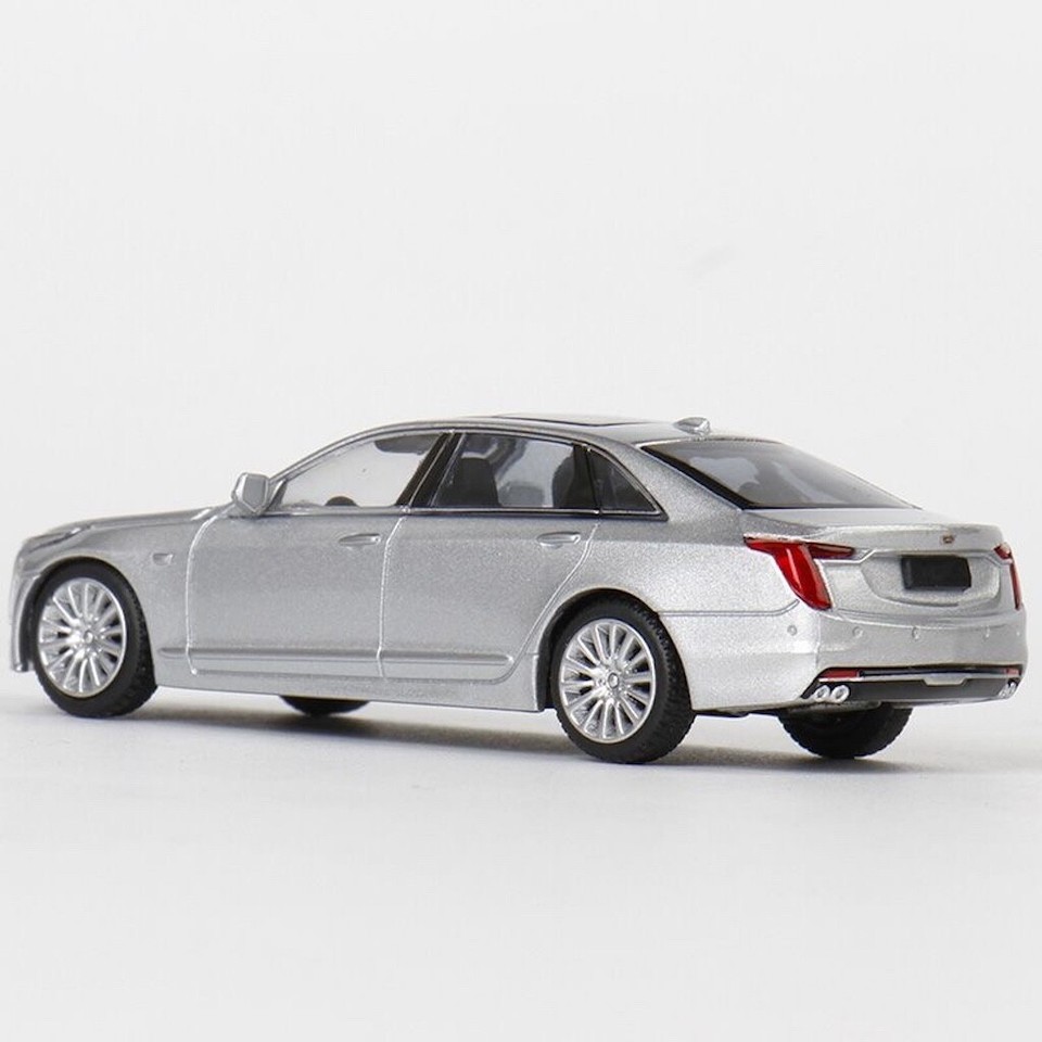 1:64 Silver Cadillac CT6 Sedan - Luxury Sports Diecast Collectible ...
