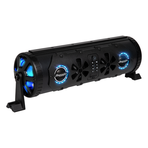 Bazooka BPB36-G3 36" 10-Speaker Amplified Bluetooth Sound Bar with LED ...