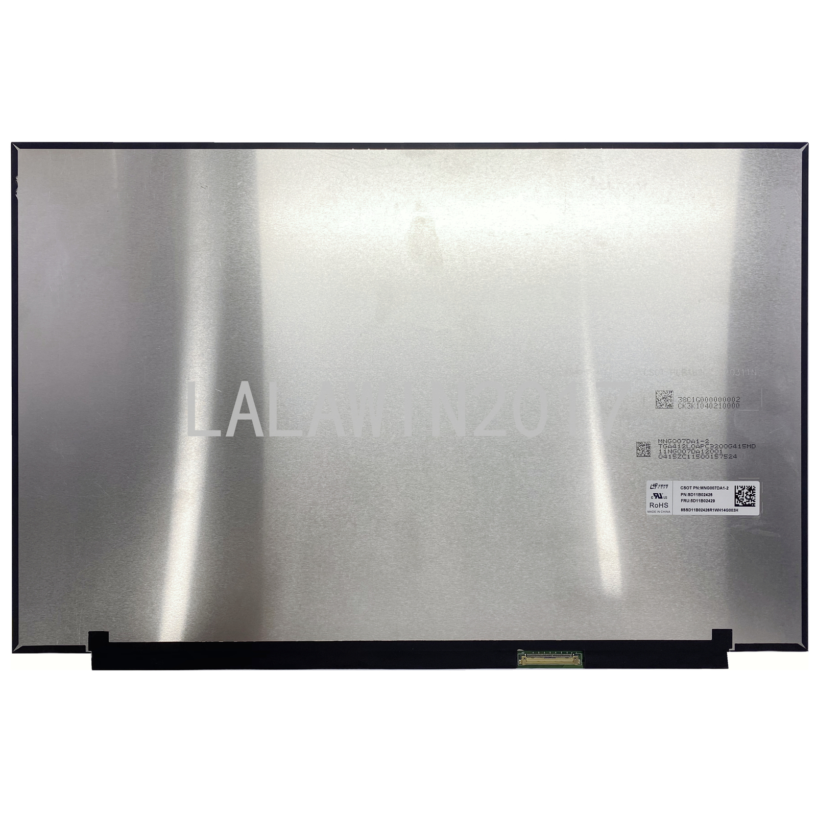 MNG007DA1-2 16.0 inch Laptop LCD LED Screen Panel 16.0inch 2560X1600 ...